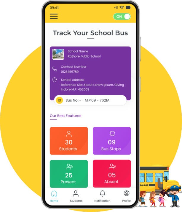 Paridhi Tracking Application - Real-Time Bus Tracking & Safety